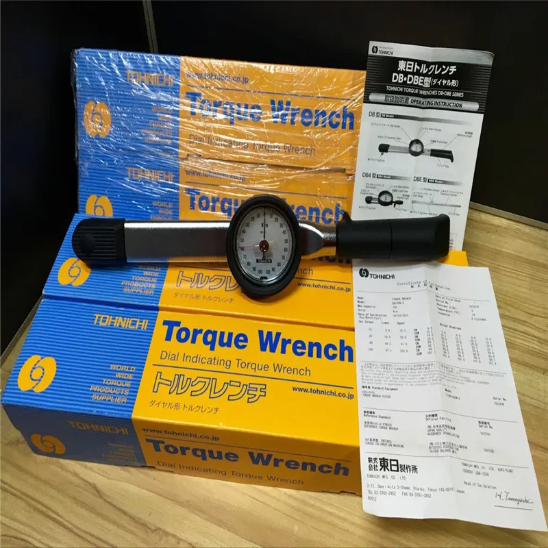 DB100N S Japonés Tohnichi Dial Indicando Torque Wrench|wrench picture ...