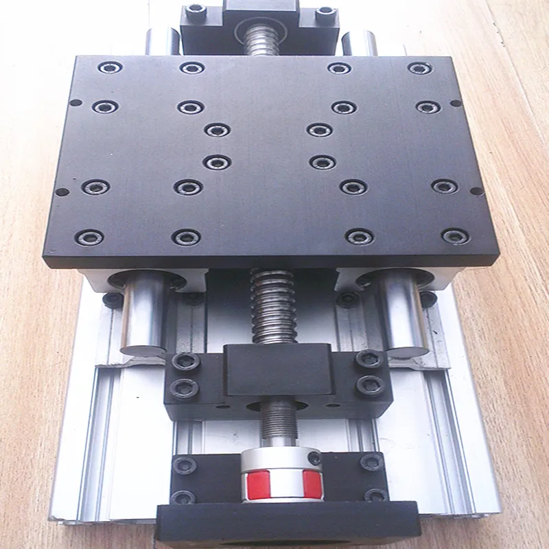 Slide / table /CNC module of linear coordinate travel of table SFU165 ...