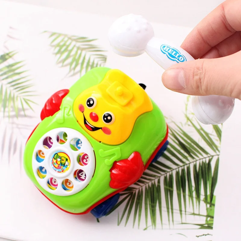 New Cute Baby Toys Cartoon Phone Educational Developmental Kids ...