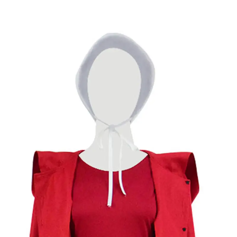 The Handmaid S Tale Offred Cosplay White Bonnet June Osborne Hat Cap