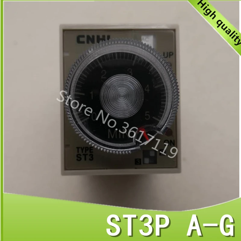 ST3PA G AC220V AC110V AC380V AC36V DC24V DC12V Time relay timing relay ...