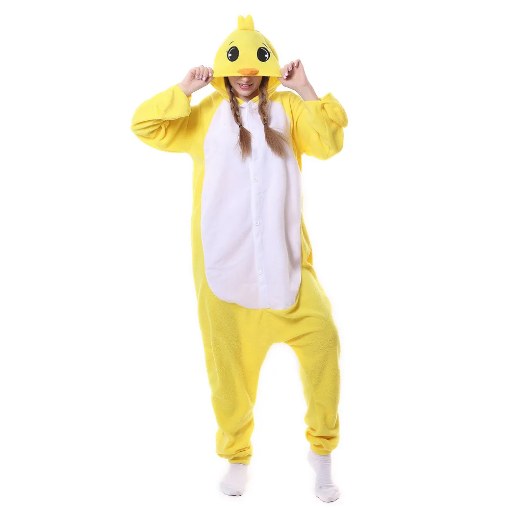Simsimi-amarelo-frango-onesies-unisex-pijamas-adulto-trajes-cosplay ...