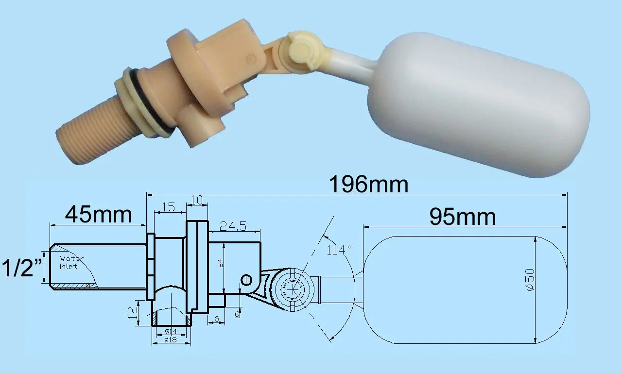 Connecting a hose to a float valve : r/Plumbing