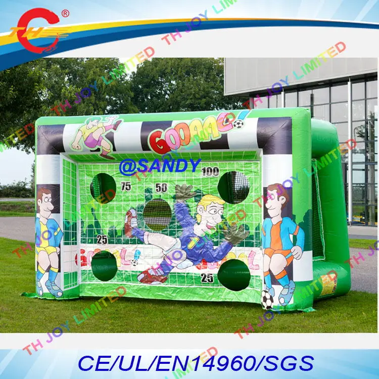 Portería de fútbol inflable comercial, 4x2m, puerta de objetivo de fútbol inflable|ship ...