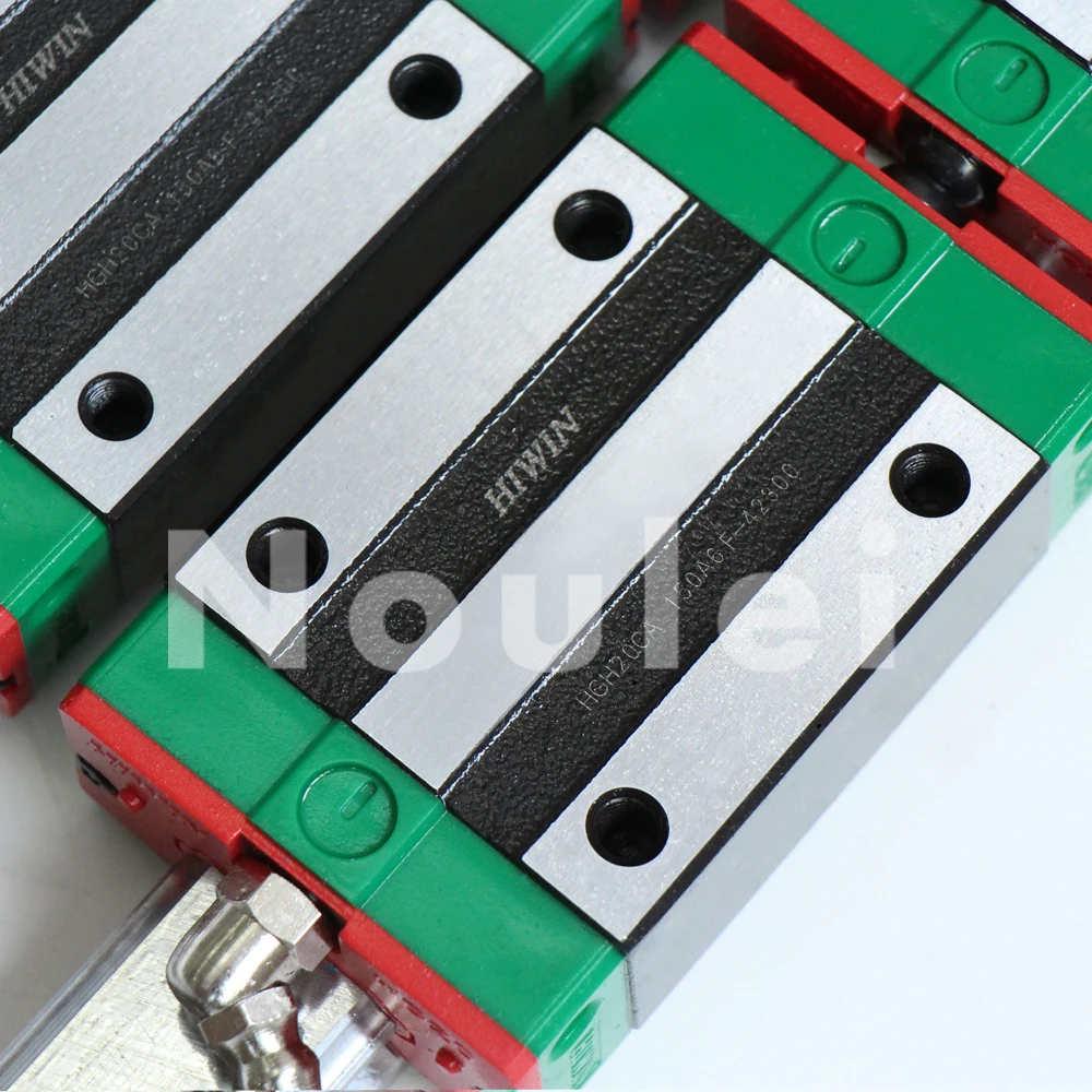 HIWIN HGR20 Linear Rail 1500mm 2pcs HGH20 Guides + 4pcs HGH20CA Blocks ...
