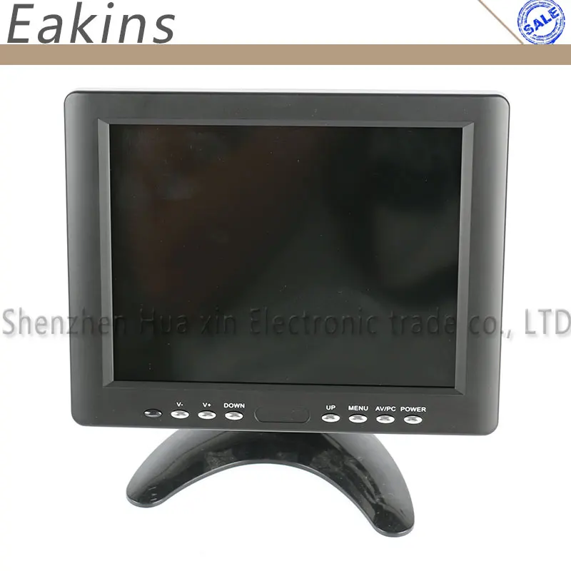 Portable 8" inch Wide Screen LCD Color Monitor Screen Display HDMI VGA ...