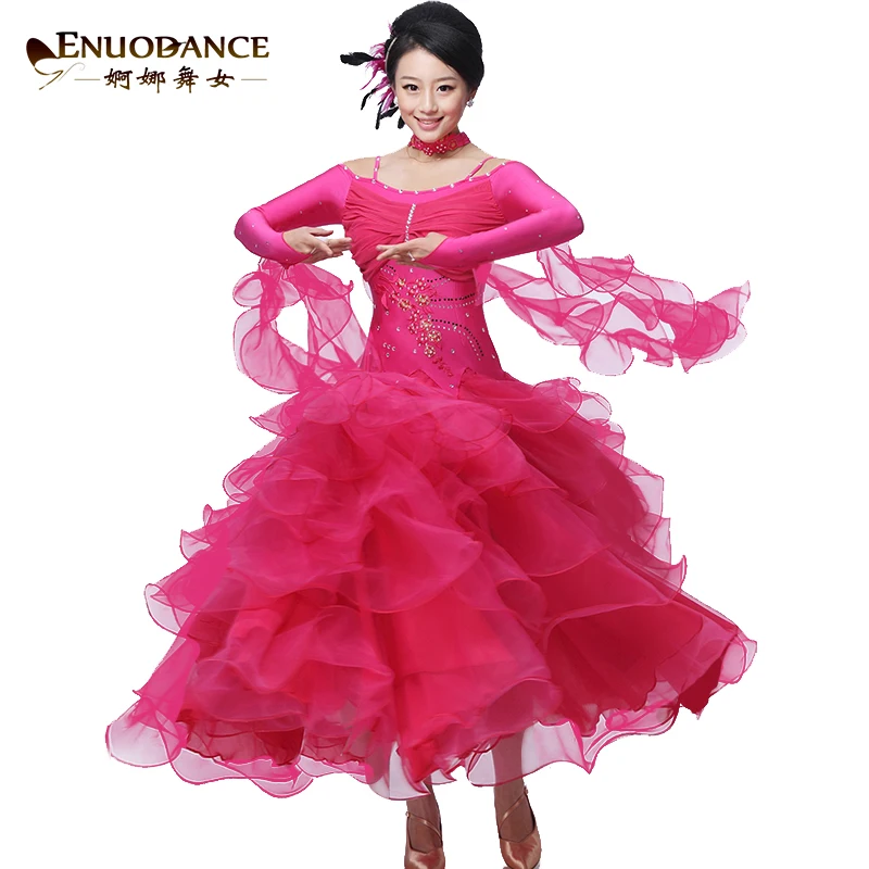 Modern dance costumes long sleeved suit ballroom dancing modern dance ...