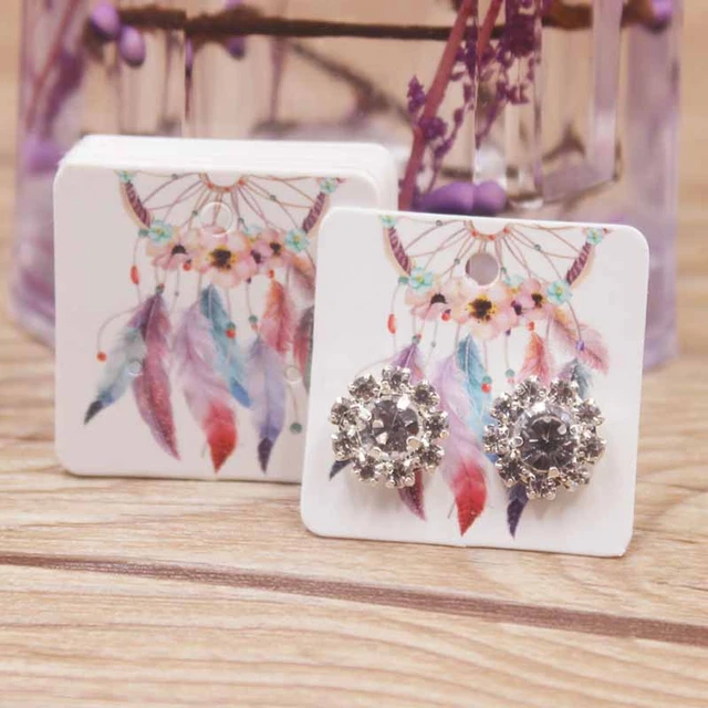 Handmade Paper Stud Earrings