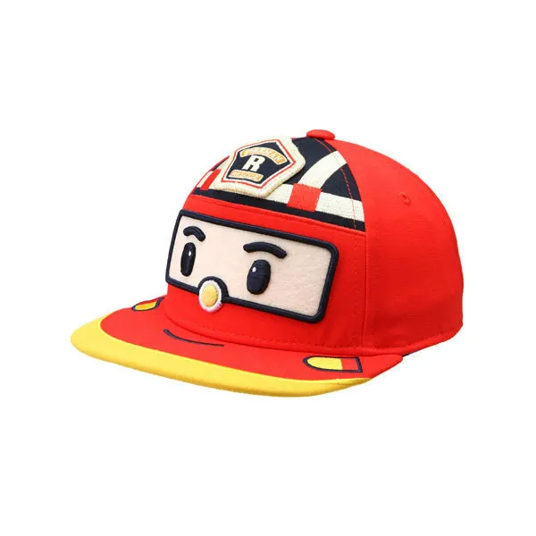 Robocar Poli Baseball Cap Snapback Hat Child Cartoon Pororo Robot Car ...