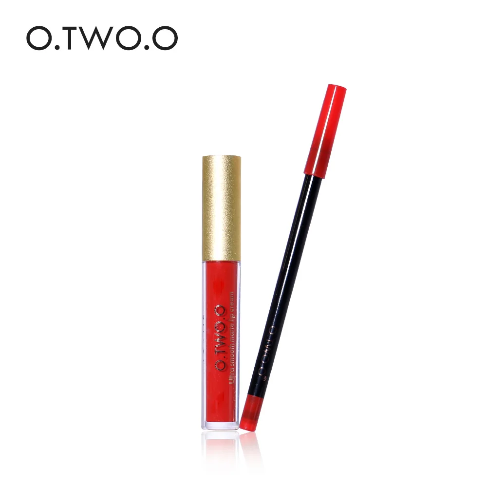 O.TWO.O Brand Waterproof Moisturizer Lip Gloss Matte Lips Kits Lip ...
