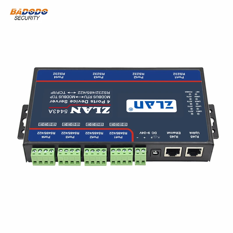 Serial server Modbus TCP to RTU RS232RS485 dual serial transfer network ...