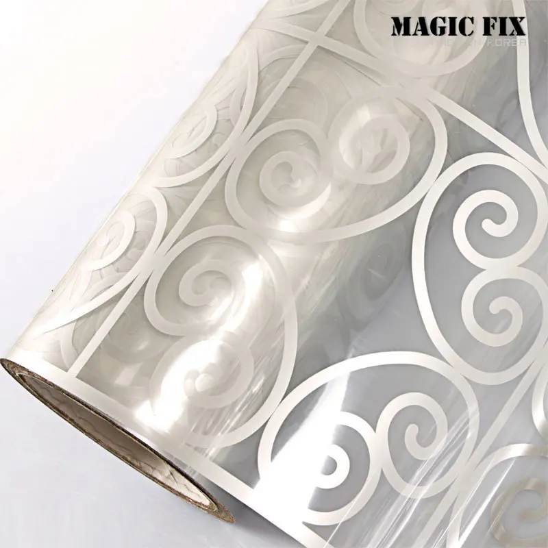 Glass film transparent grilles paper window stickers glass stickers ...