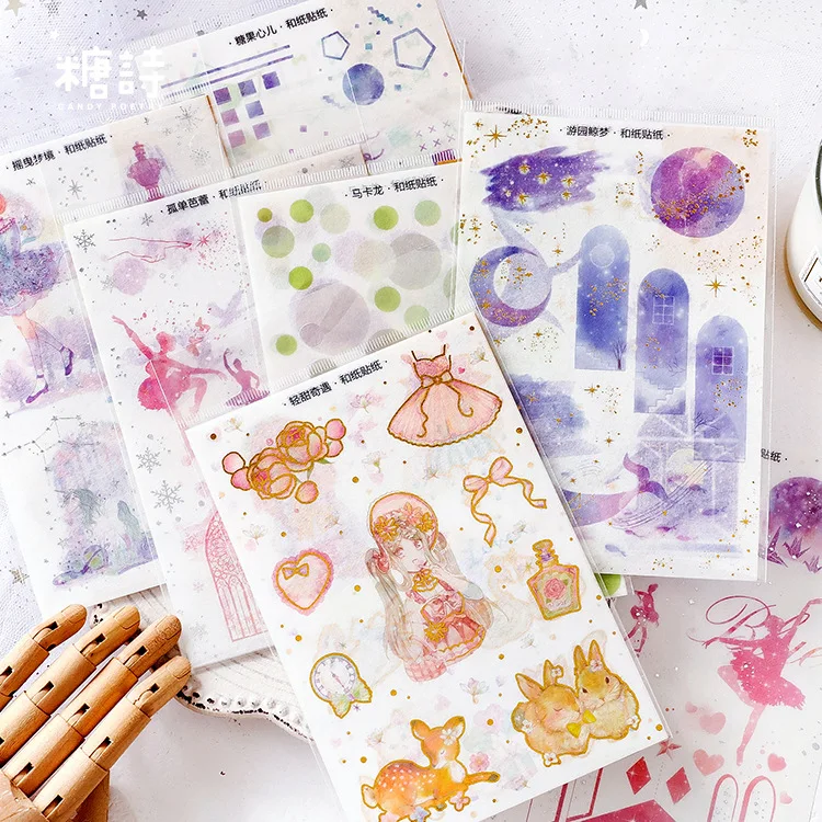 3 sheets MT090 stationary stickers|Assorted Stickers| - AliExpress