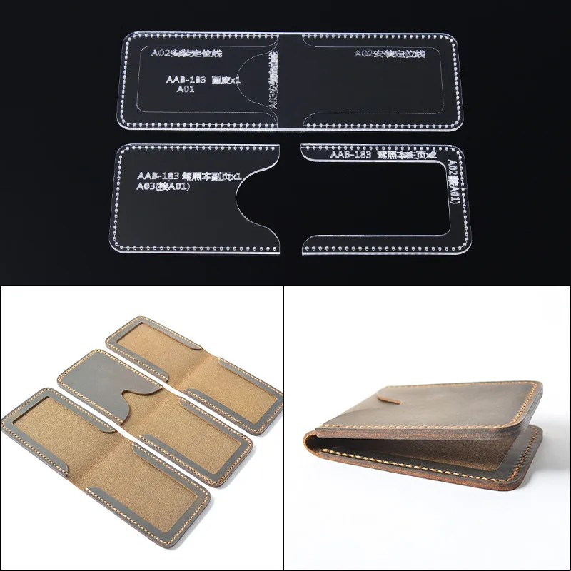 1 Set Driving License Card Set Diy Manual Leather Edition Design ...