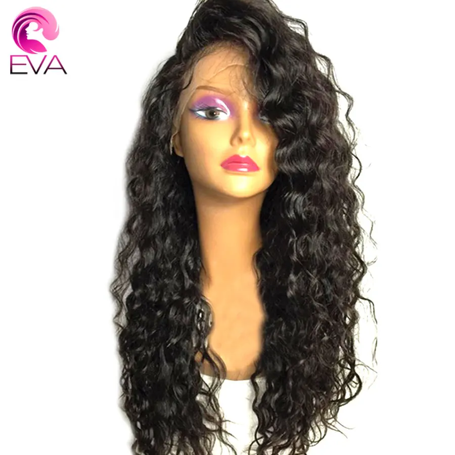 Eva Hair Pre Plucked Lace Front Human Hair Wigs With Baby Hair 8" 26 ...