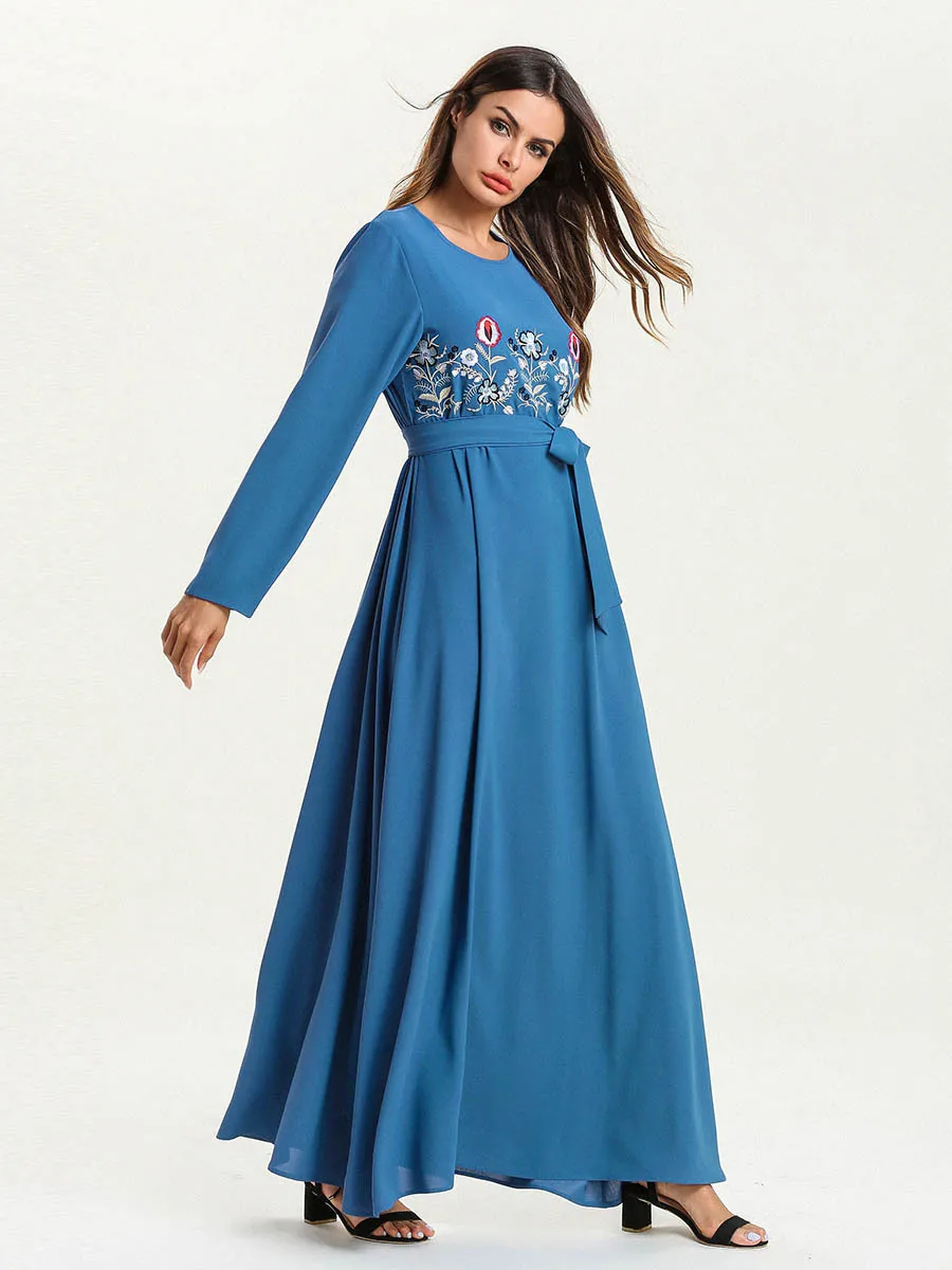Islamic Middle Eastern Kaftan Dress Arabic Muslim DubaiIndonesia ...