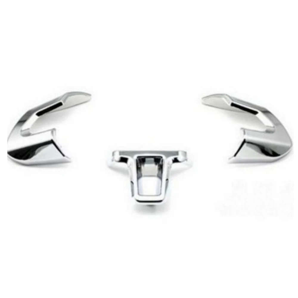 ABS Chrome Steering Wheel Trim Cover sticker for VW Golf 6 MK6 Polo ...