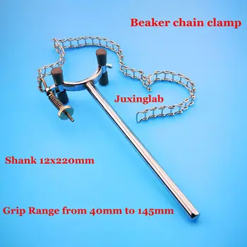 laboratory beaker Chain Clamp With Chain And Spring, Made Of AISI304 ...