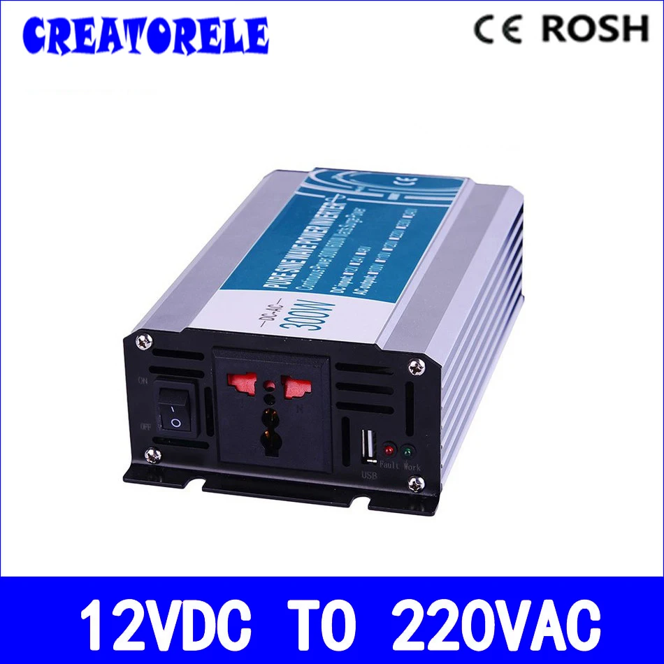 Pure Sine Wave Inverter 12v To 220v 300w Tronic Powerr Inverter ...