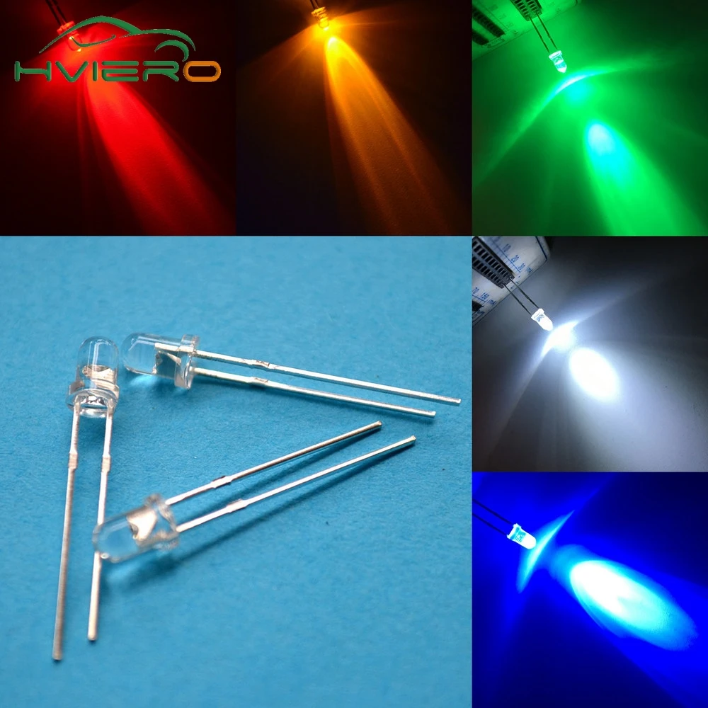 Купить 100х Ф3 3мм круглый красный белый синий набор для очистки воды ...