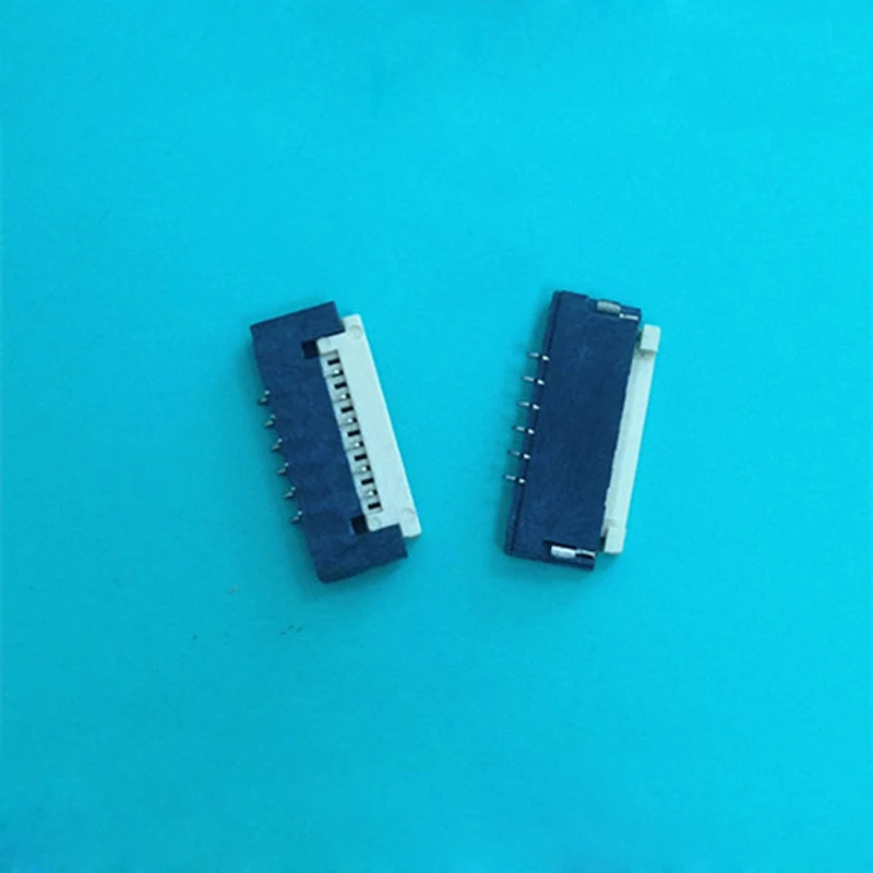 10pcs FPC Socket Connector 1.0 Pitch 4 5 6 7 8 pin Slim Cable Socket ...