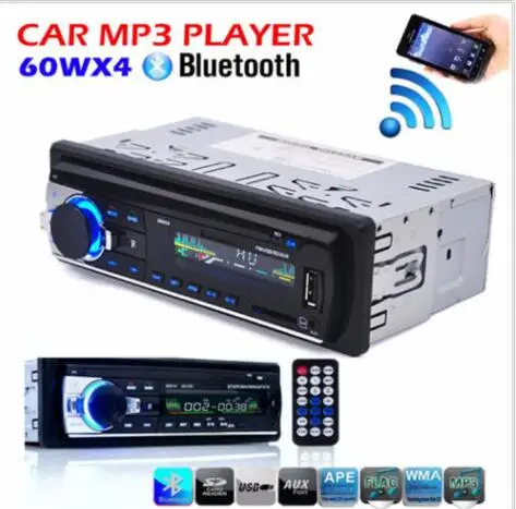 Bluetooth In Dash DVD MP3 CD SD FM Car Player USB SD AUX Receiver Audio ...