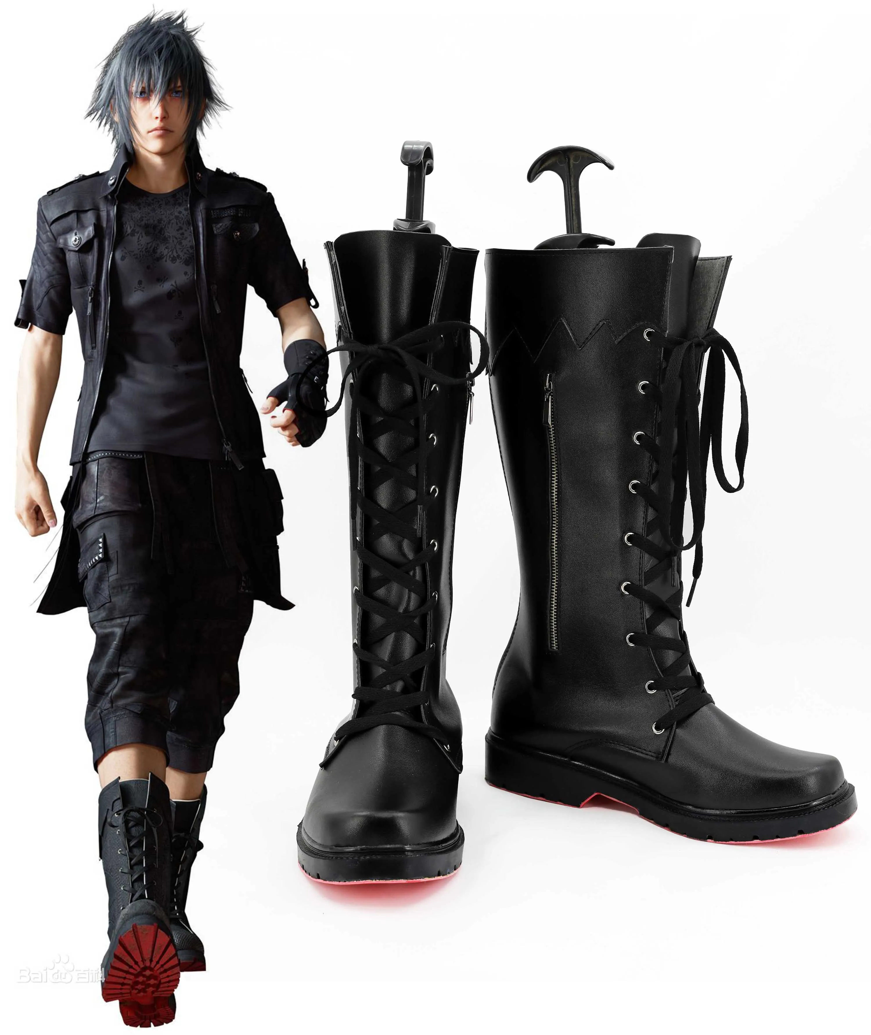 Game-Final-Fantasy-XV-Noctis-Lucis-Caelum-Cosplay-Shoes-Boots-ff15 ...