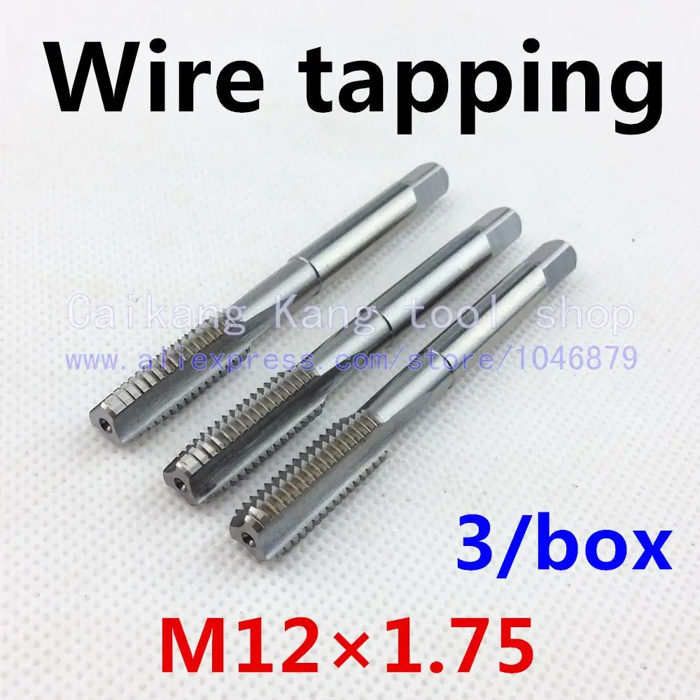 M12 * 1.75. Wire Tapping. Three / Box. Three Kinds Of Tapping ...