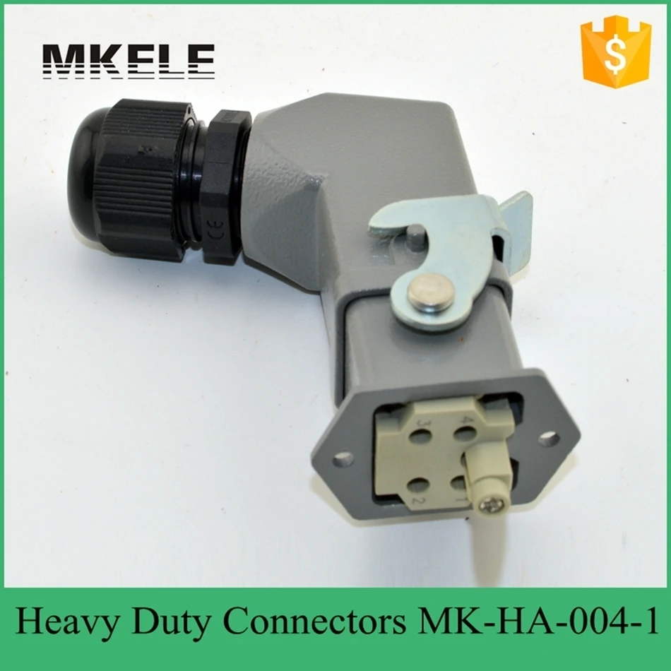 4-Pin-10A-250V-Rectangular-Plug-Connector-4-Core-Air-Plug-Runner ...