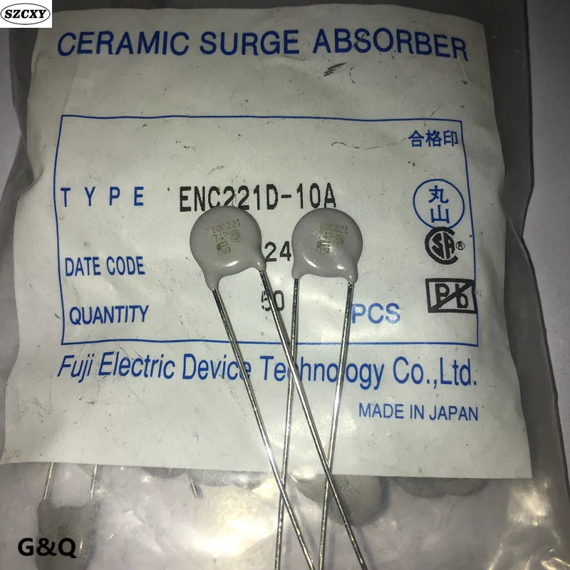 Varistor original ENC221D 10A, 10C221, 10D221K, 220V, 10MM|Kits de ...