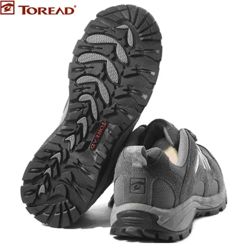 Toread outdoor Men Leather Hiking Shoes TF9036 breathable shoes non ...
