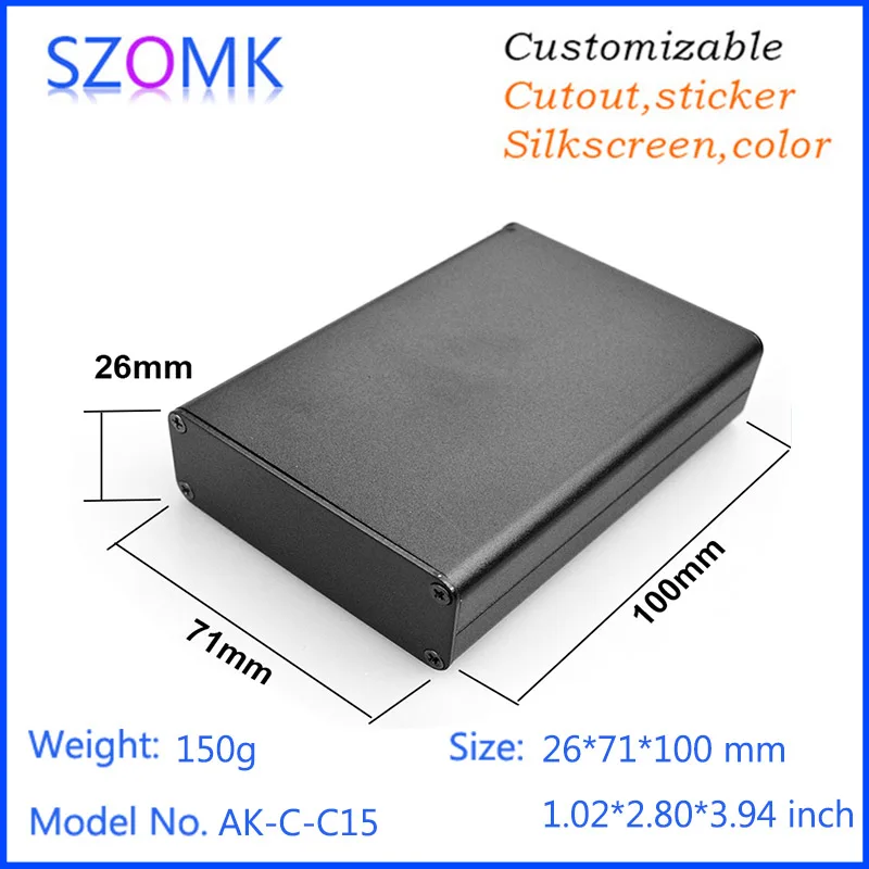 Alum-nio-Electrical-Outlet-Box-Electronic-Project-Enclosure-Hot-Selling ...