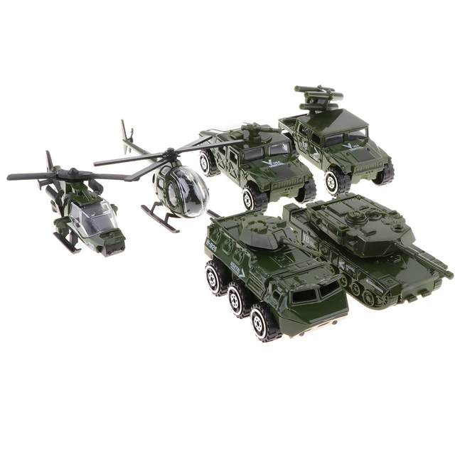 Cast Metal Army Tanks