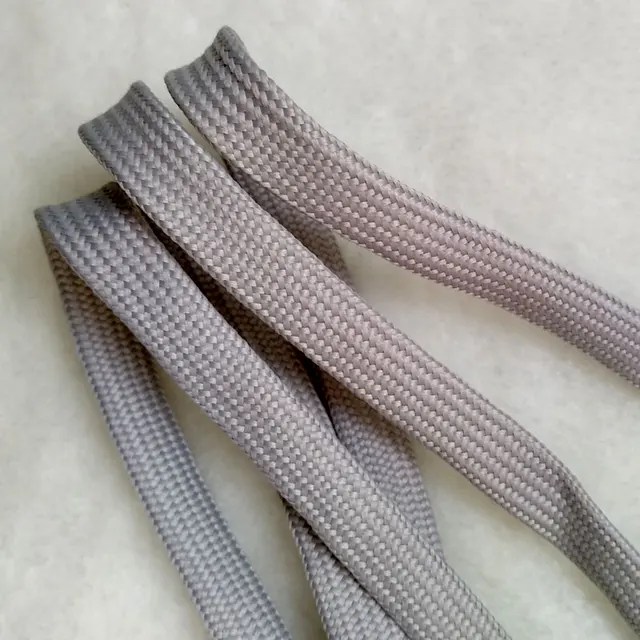 3/8" Polyester Flat Draw Cord Drawstrings Handles Lace Trim String ...