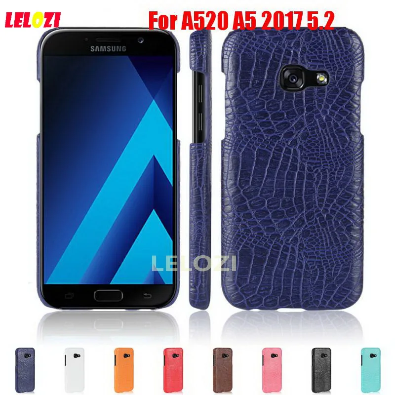 LELOZI Crocodile Snake Pattern Hard PC men girls PU Leather Phone Etui ...