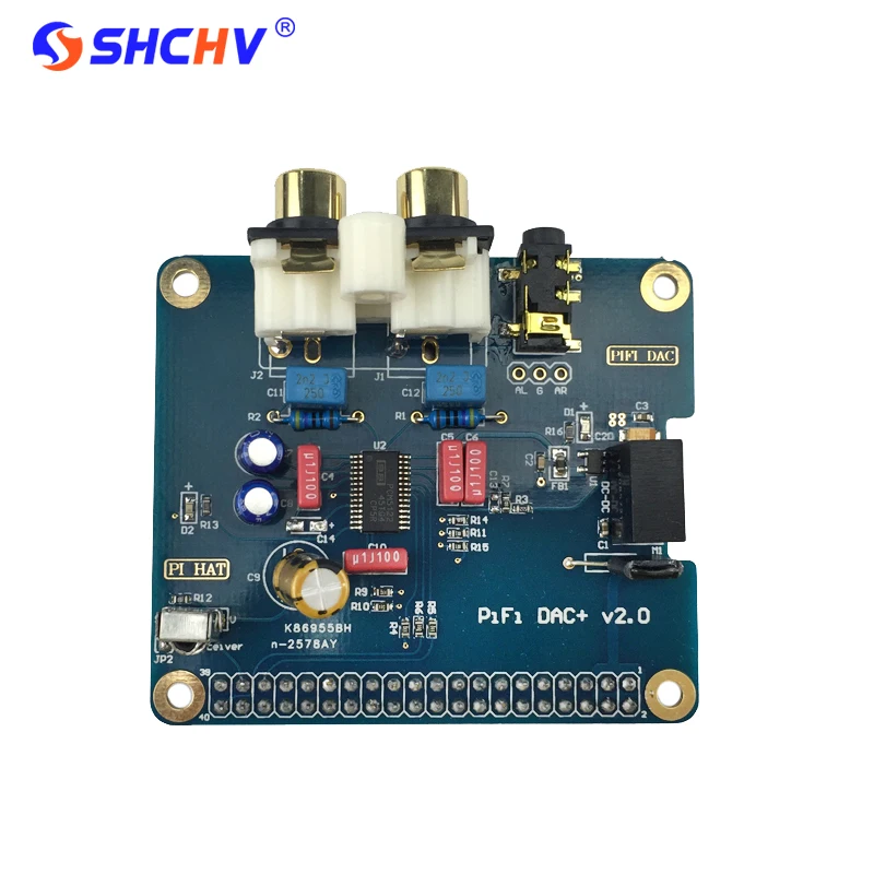 Raspberry Pi 3 B+ Analog Audio Board HIFI DAC Sound Card Module ...
