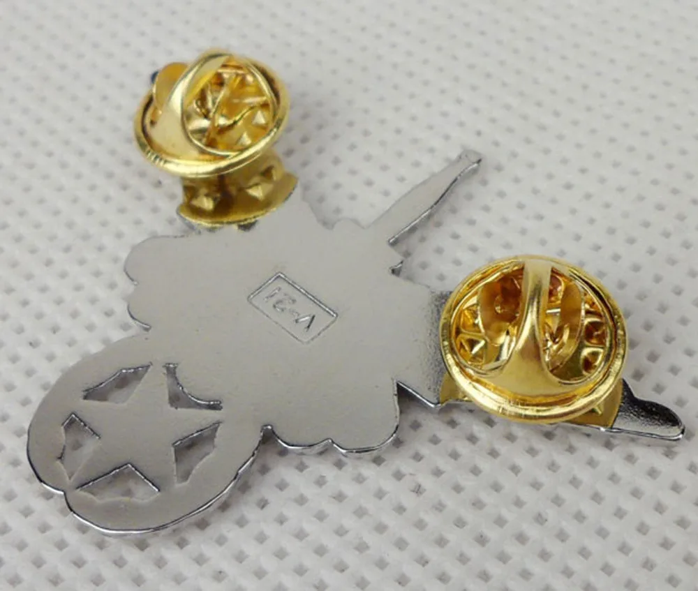 Metal Silver US Army Free Fall Jump Master Badge Pin Insignia Army ...