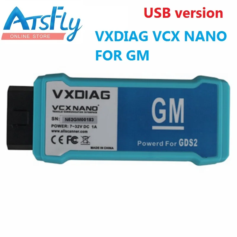USB Version VXDIAG VCX NANO for GM/OPEL GDS2 Diagnostic Tool better ...