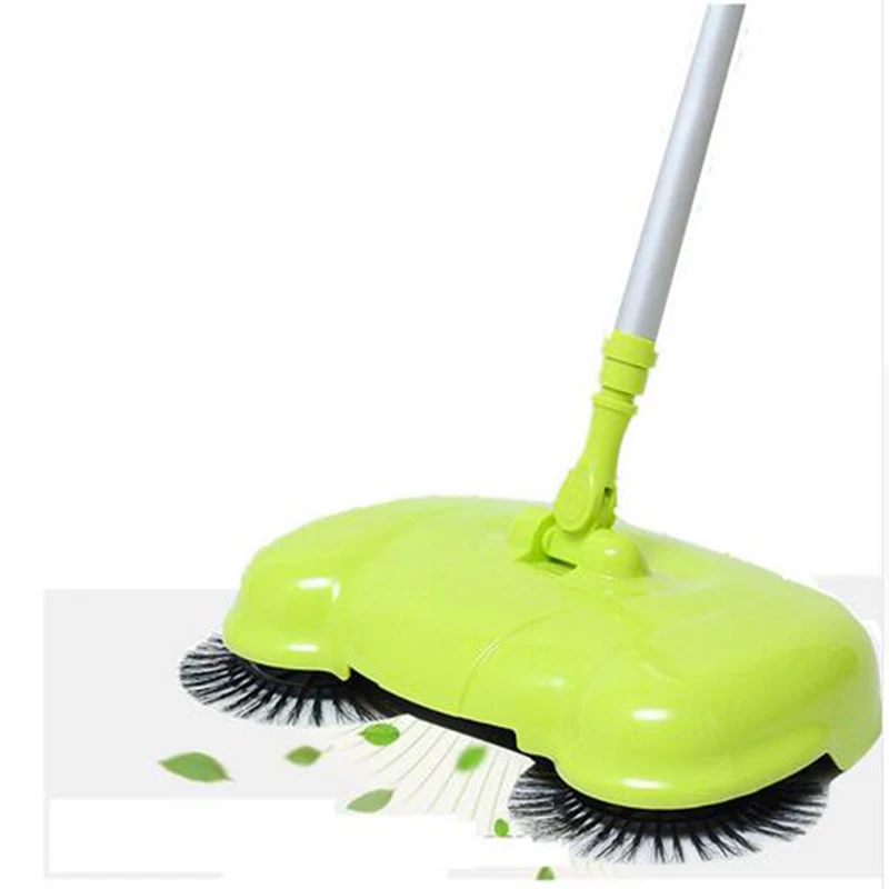 Nettoyeur rotatif à 360 degrés, balayeuse à main sans fil, balai ...