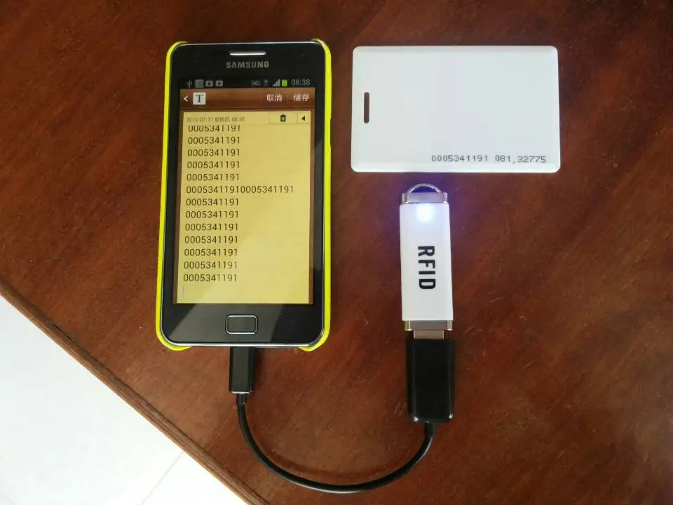 125Khz USB Dongle Proximity Sensor EM4100 Reader rfid card ID reader ...