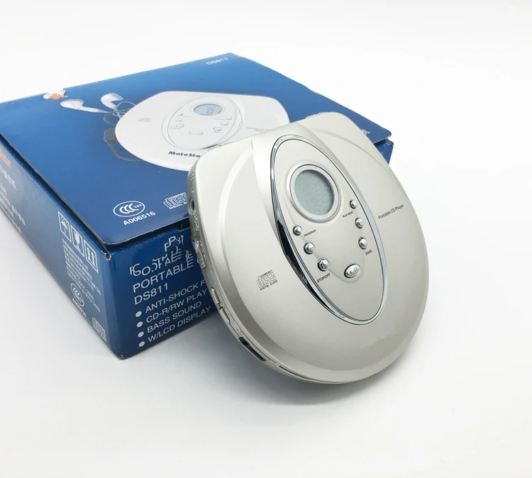 Brand New Portable Cd Player For Audio Cd/cd-r With Shock Protection ...