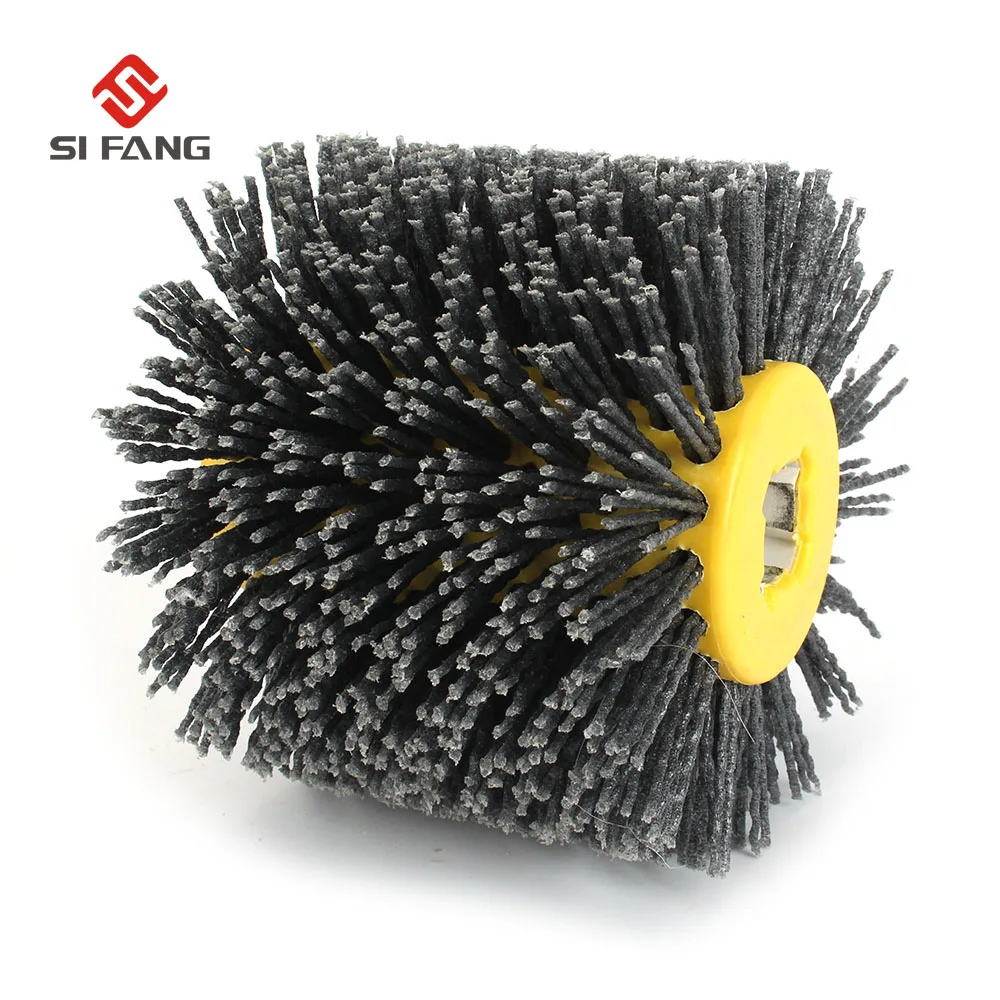 Deburring Abrasive Wire Drawing Round Brush Head Polishing Grinding ...