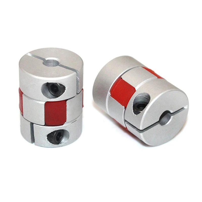5mm to 10mm Elastic Shaft Coupling 30mm Length 25mm Diameter Motor ...