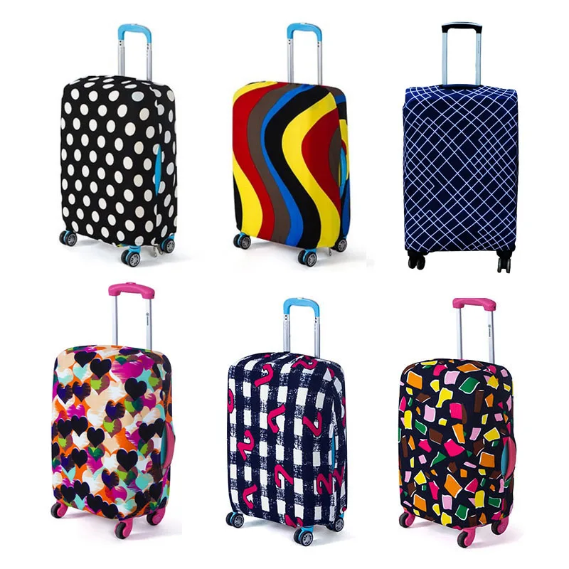 Travel On Road Luggage Cover Protective Suitcase Cover Trolley Case ...