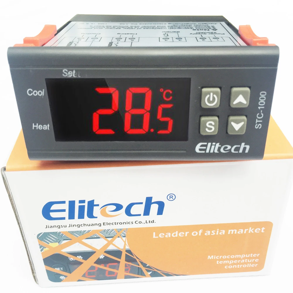 Microcomputer Temperature Controller ,stc-1000 Digital Temperature Controller Refrigeration ...