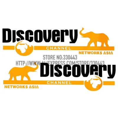 1 Pair DISCOVERY Sticker on Car DOOR Car decoration sticker reflective ...