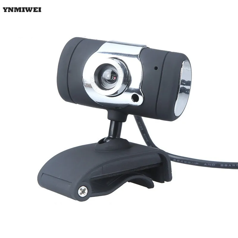 Webcam Clip On 640x480P USB Web Camera High Definition Computer USB 