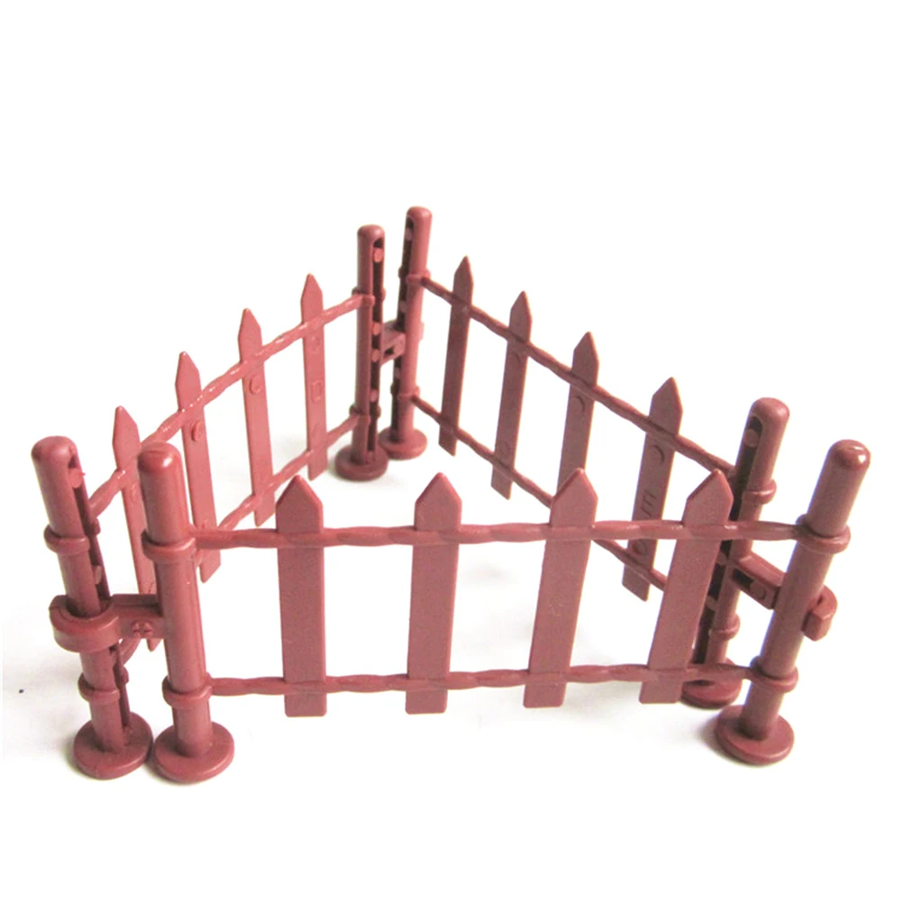 7pcs high quality Military Fence Rail Board Toy Soldier Accessories ...