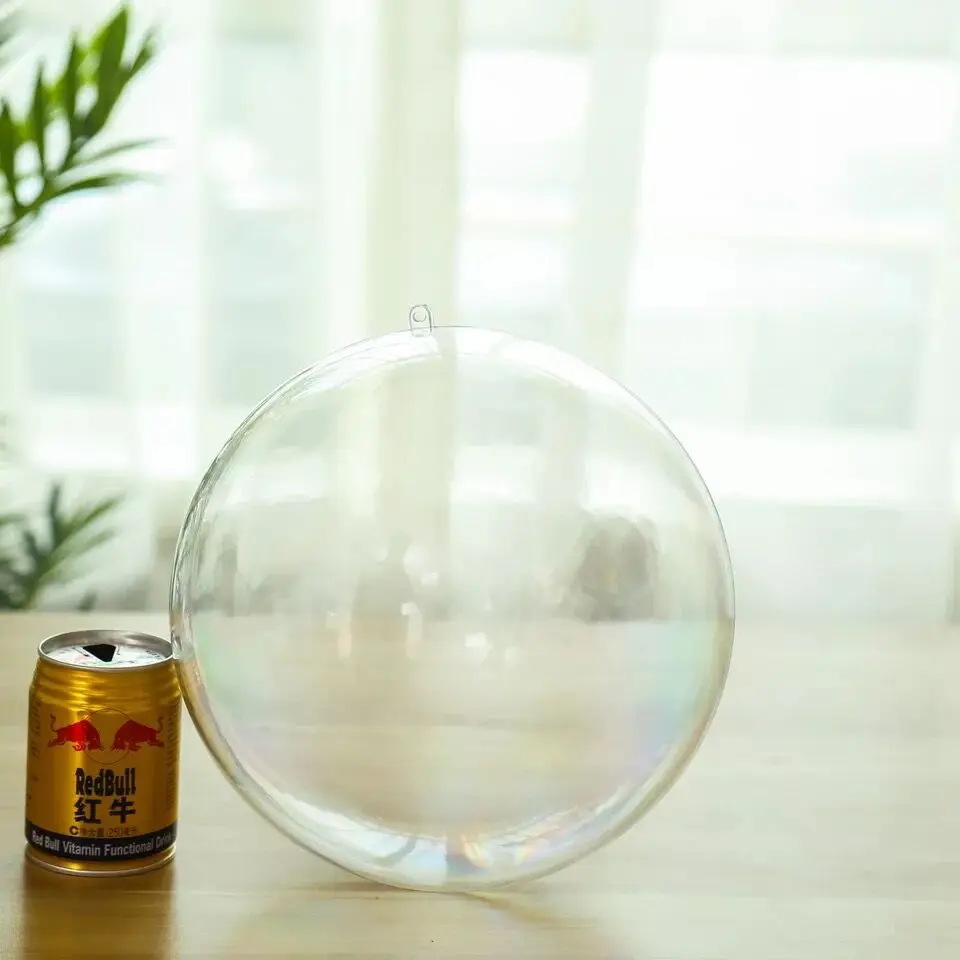 Large Clear Plastic Spheres