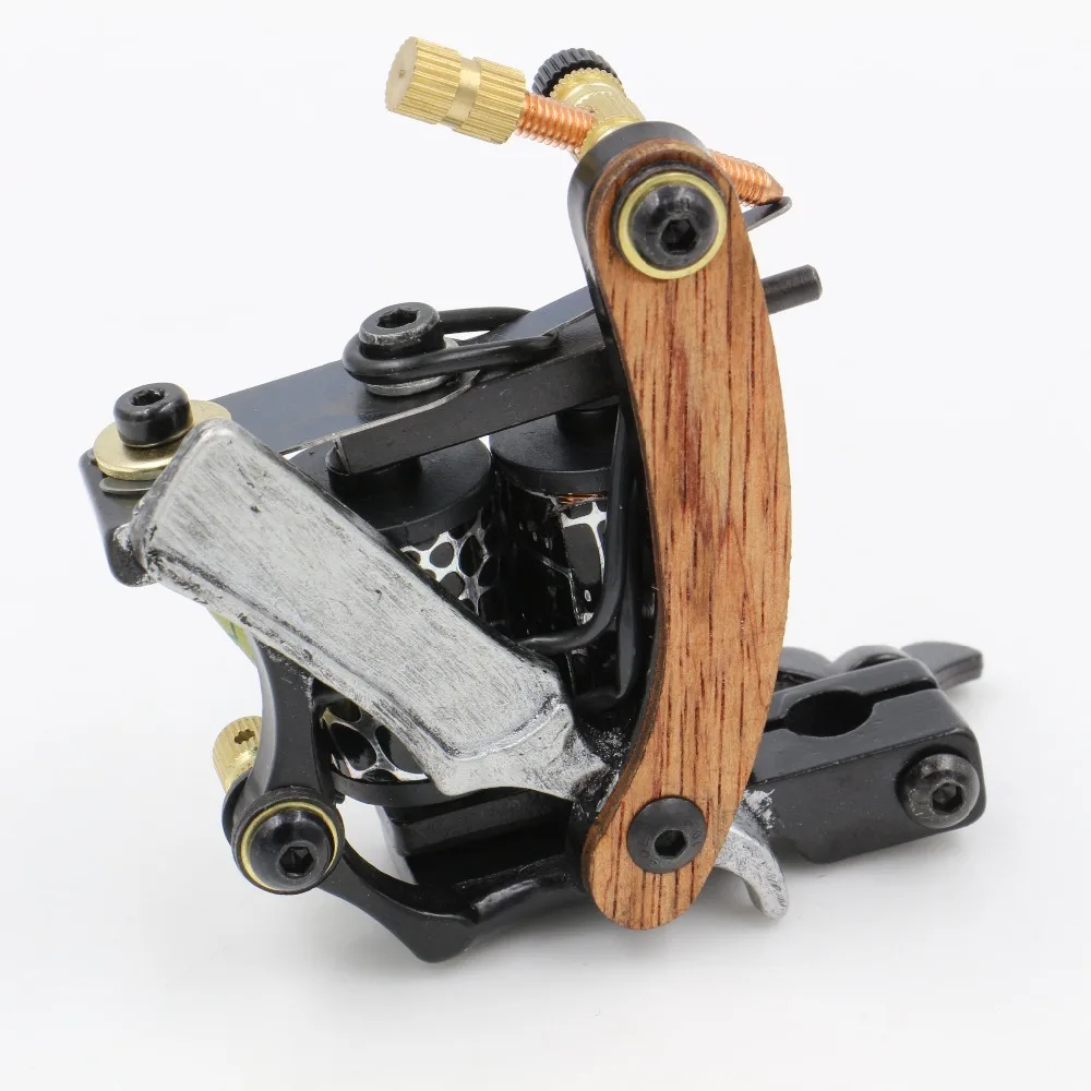 Carbon Steel Tattoo Machine Professional Iron Tattoo Machine Wrap Coils ...